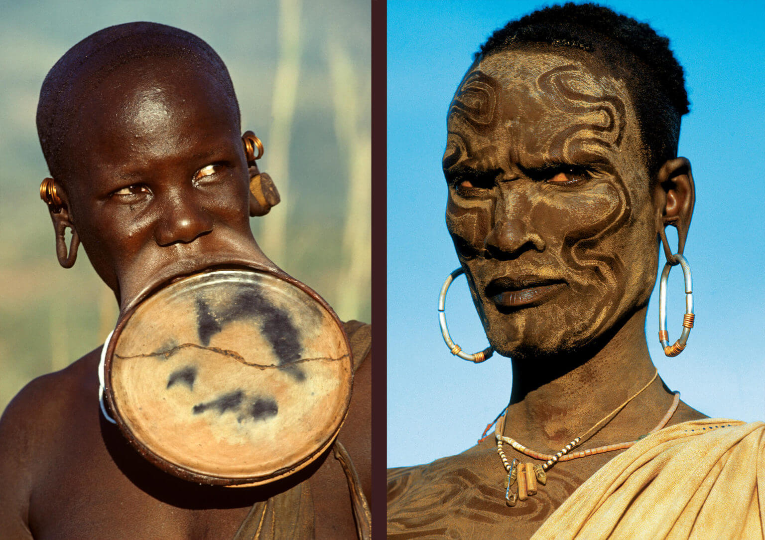 Africa Online Museum » Ethiopia » Surma Courtship » Photos