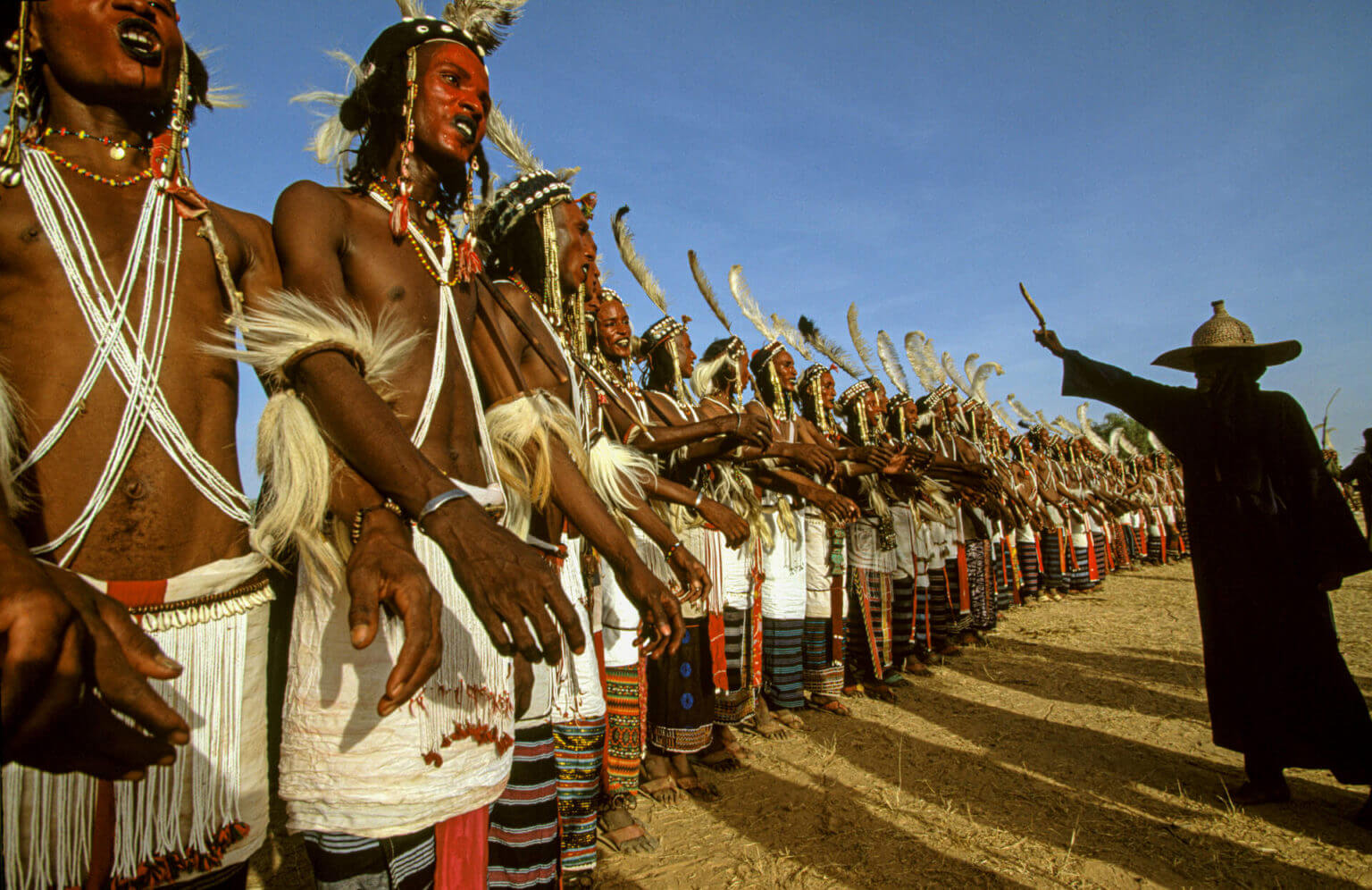 Africa Online Museum » Niger » Wodaabe Courtship » Photos